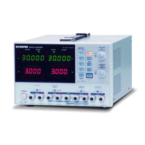 GW Instek GPD S V DC Power Supply Instrumentation
