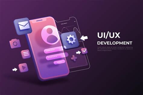premium vector realistic uiux background