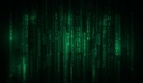 Premium Vector The Matrix Binary Code