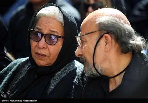 حضور بازیگران در خاکسپاری رضا داوود نژاد از باربد بابایی تا مهران