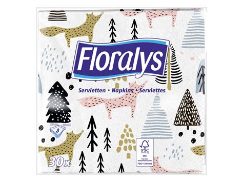 Салфетки с коледни мотиви Лидл Oferta Bg