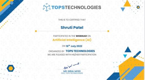 shruti patel on linkedin artificialintelligence ai webinar