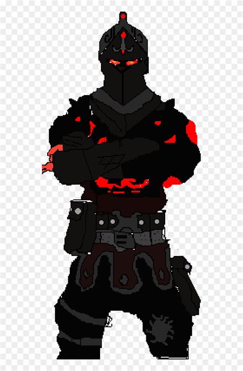 How To Draw Black Knight On Fortnite