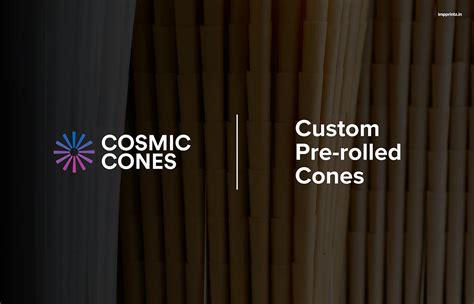 Cosmic Cones Identity Behance