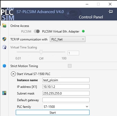 Setting Up PLCSim Advanced With Distributed Communication Using ESXi