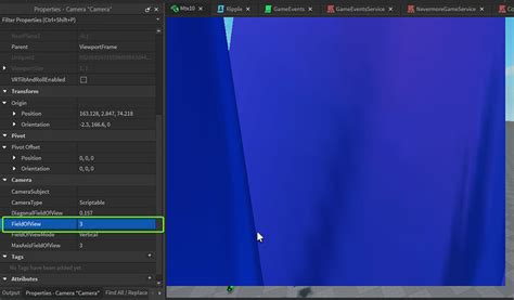 undoing camera property in viewportframe doesn t reset property
