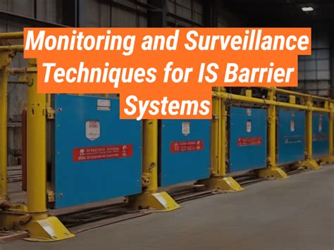 monitoring mastering is barrier systems intrinsically safe store