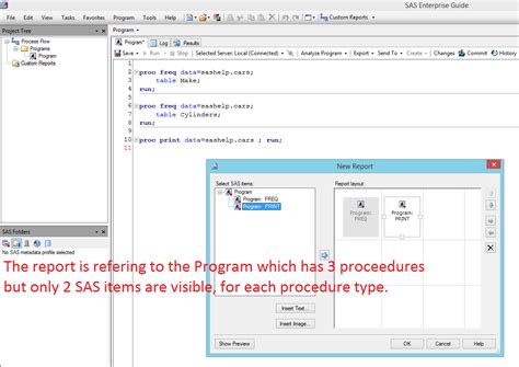 Generate Different Report Items From Same Script And Procedure Type