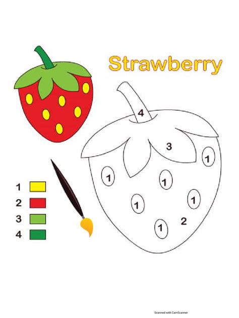 Colour By Numbers 1 10 Pdf