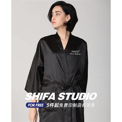 发廊专用理发围布美发店客袍客服染发衣网红潮工作服剪发围布高档虎窝淘