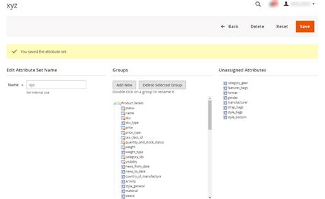 How To Create New Attribute Sets In Magento 2