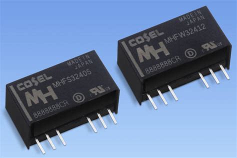 3W Dc Dc Converters With 3kV Isolation 4 1 Input Range And 2MoOP Electronics Weekly