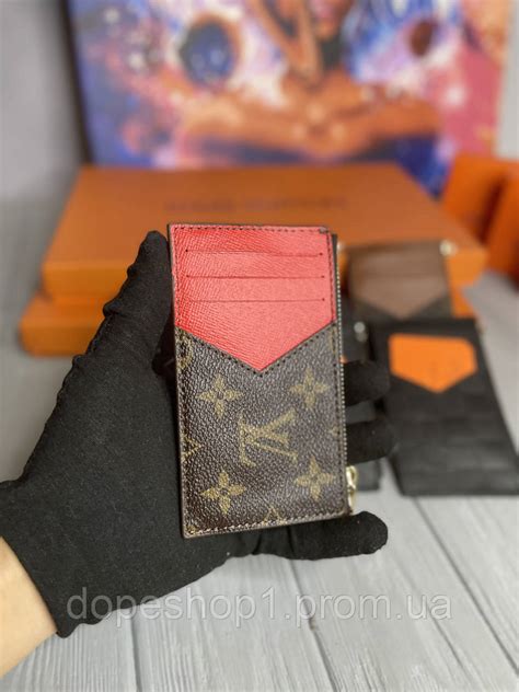 Мужская Визитница Луи Виттон Монограм Держатель для Карт Louis Vuitton ...