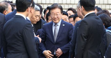 [속보] 법원 이재명 김문기 몰랐다 발언 허위사실 공표는 아냐