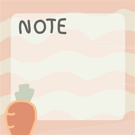 Cute Memo Pad For Your Notes
