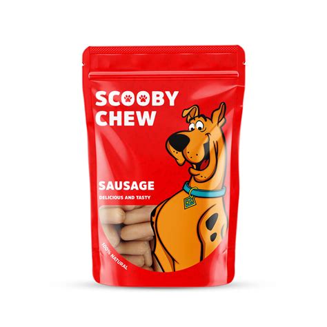 Scooby Chew Sausage Dog Treats 120g