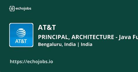 Hiring Principal Lead Java J2ee Architect Bengaluru India India