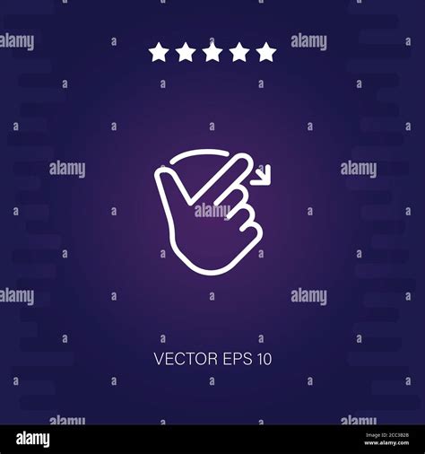 Rotate Vector Icon Modern Illustration Stock Vector Image And Art Alamy