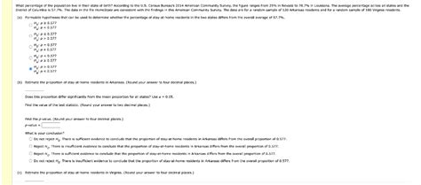 Solved A Formulate Hypotheses That Can Be Used To Chegg