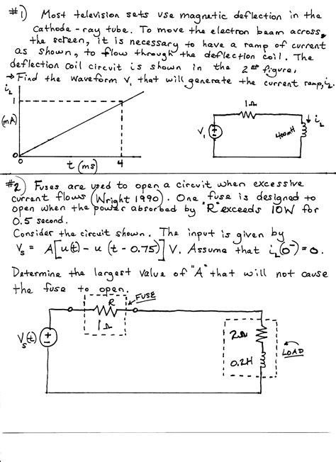 Electric Circuit Analysis Problems
