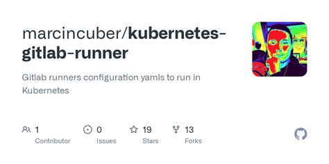 GitHub Marcincuber Kubernetes Gitlab Runner Gitlab Runners Configuration Yamls To Run In