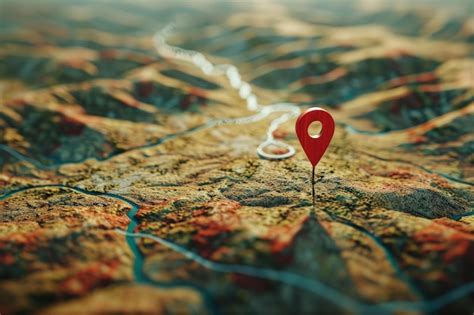 Pin Location Icon For Navigation Or Map Generative Ai Premium AI Generated Image