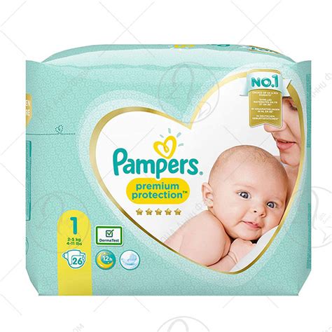PAMPERS 1 ПЕЛЕНИ ПРЕМИУМ 2-5 kg /26 - Аптека ДНА Анни Фарм