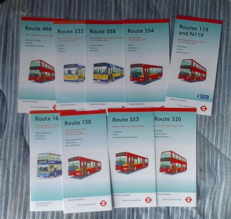 London Bus Timetable Leaflets Bundle Metrobus £4 00 Picclick Uk