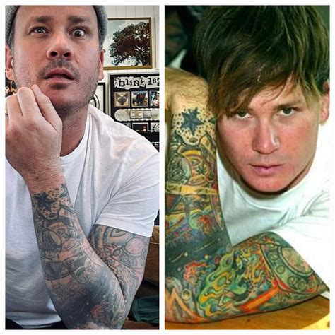 Tom Delonges Tattoos Tom Delonge Reveals Mark Hoppus Has Finished