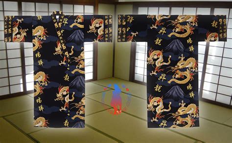 Dragon Mt Fuji Yukata · Fiery Soul Creations · Online Store Powered By