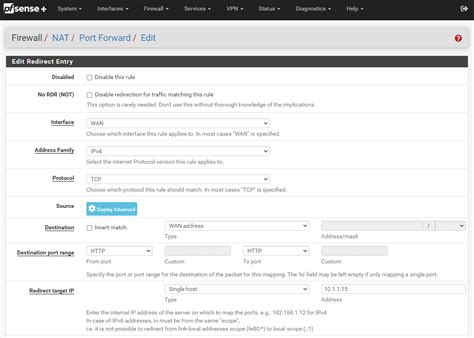 Pfsense Network Address Translation Guide