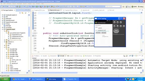 Android Fragments Android Programming By Wideskills