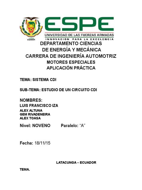 Pdf Circuito Cdi Dokumentips