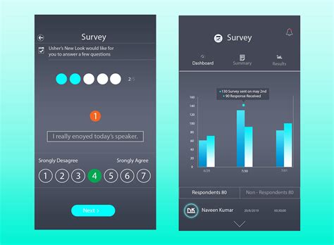 Survey Ui Design On Behance