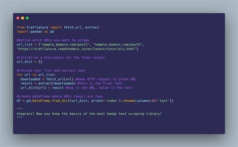 trafilatura is still the best library for scraping content websites