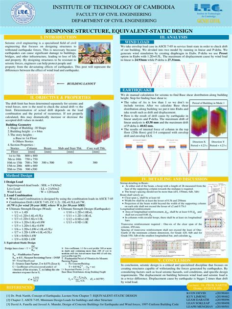 i5 gci b 05 ctt assignment equivalent statique design pdf civil engineering structural