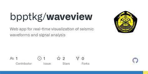Github Bpptkg Waveview Web App For Real Time Visualization Of Seismic Waveforms And Signal