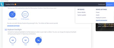 Cannot Turn On Keyboard Backlight Ideapad Thinkpad Lenovo Support Ph