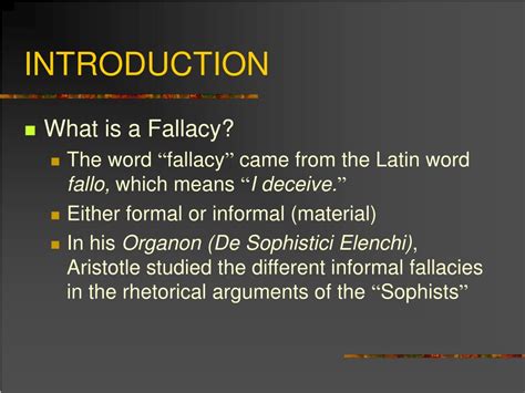 Ppt Material Fallacies Powerpoint Presentation Free Download Id 625234