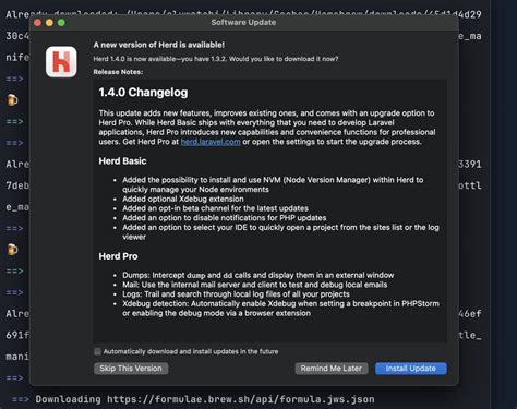 Oluwatobi Ishola On Linkedin Laravel Herd 🔥 ️ Great Work Marcel