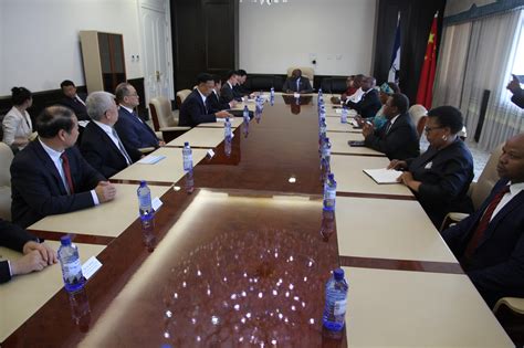 The Vice Chairperson Of The Chinese Peoples Consultative Conference Cppcc Mr Mu Hong Who