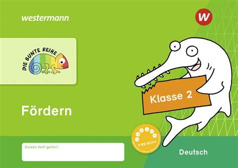 BUNTE REIHE Deutsch Fördern Klasse 2 Westermann