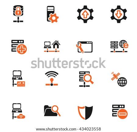 Technology Icon Set Stock Vector 287048351 Shutterstock