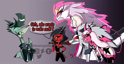 Pin By Hannah Marshall On Helluvaboss Hazbinhotel Cute Drawings Character Art Furry Art