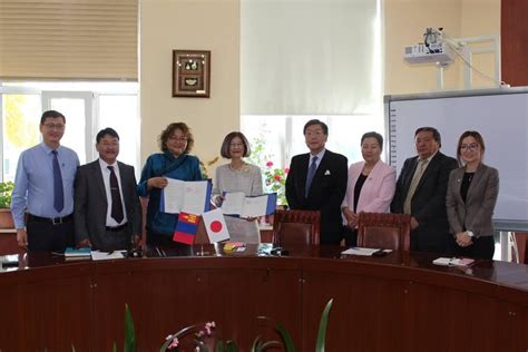 平成29年度モンゴル国立教育大学教員養成学部と共同研究に関する覚書締結 名古屋大学 心の発達支援研究実践センター