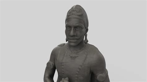 3d Model Kedarnath Left Dwarpal Turbosquid 2252721