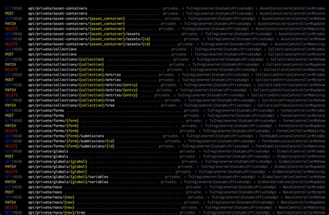Private Rest Api A Statamic Addon