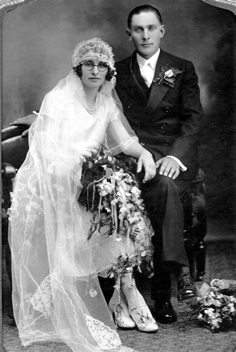 Années 1920 Vieilles Photos De Mariage Mariages Vintage