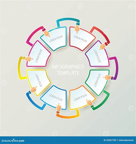 abstract vector 8 steps infographic template in 3d style for layout workflow scheme numbered