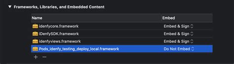 Getting Started With Ios Sdk Idenfy Api Documentation
